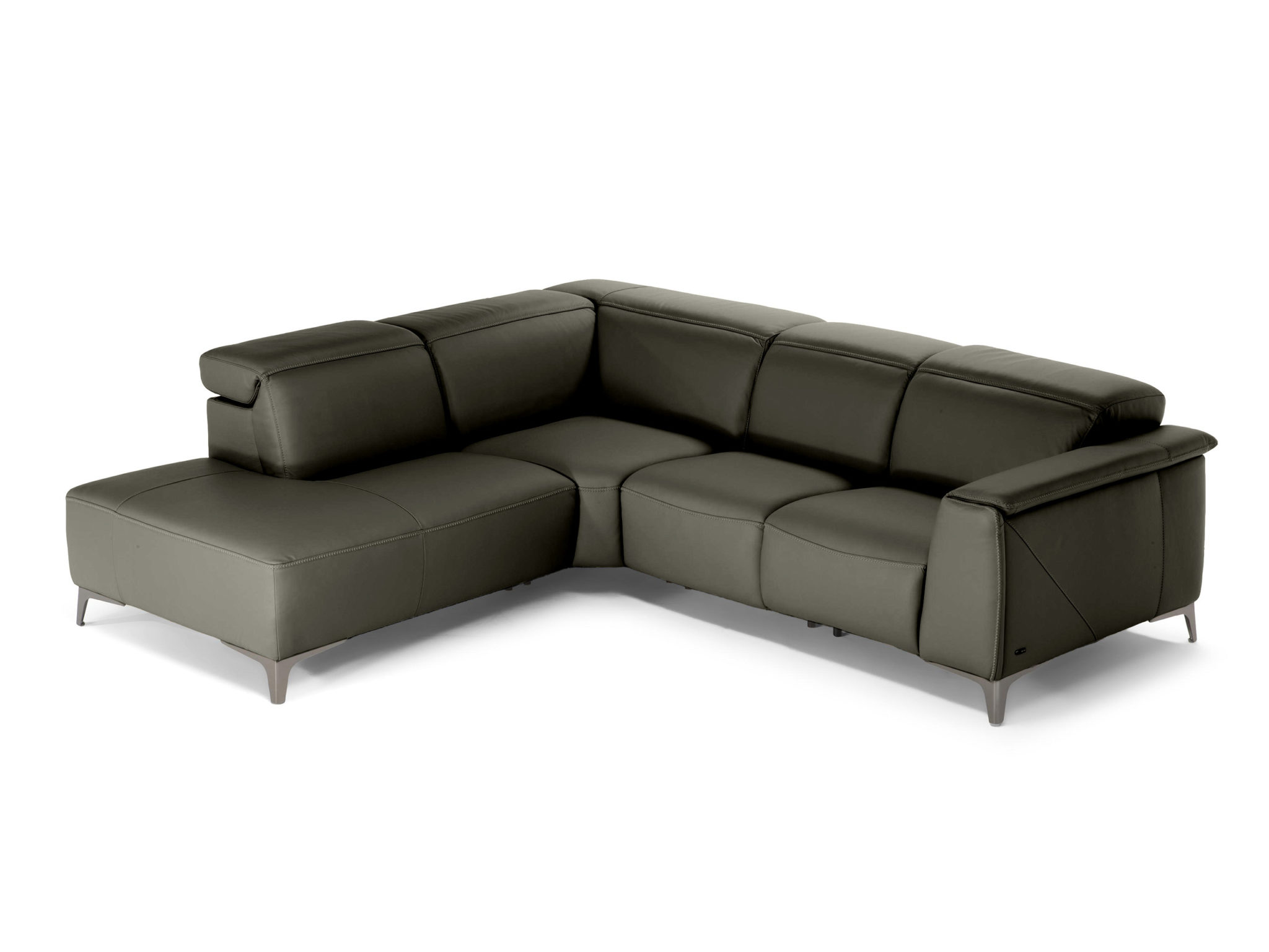 Natuzzi Italia Balance 6pc Sectional - Furnitalia | Contemporary ...