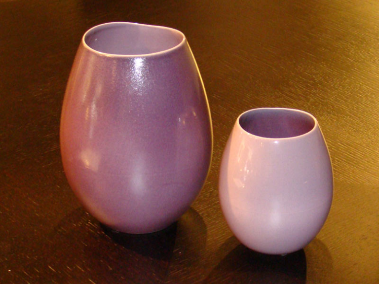 Natuzzi Italia Chico Large Vase Purple - Furnitalia | Contemporary ...