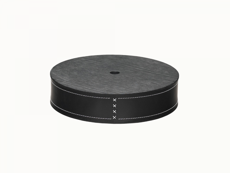 Natuzzi Italia Round Box Small Black - Furnitalia | Contemporary ...