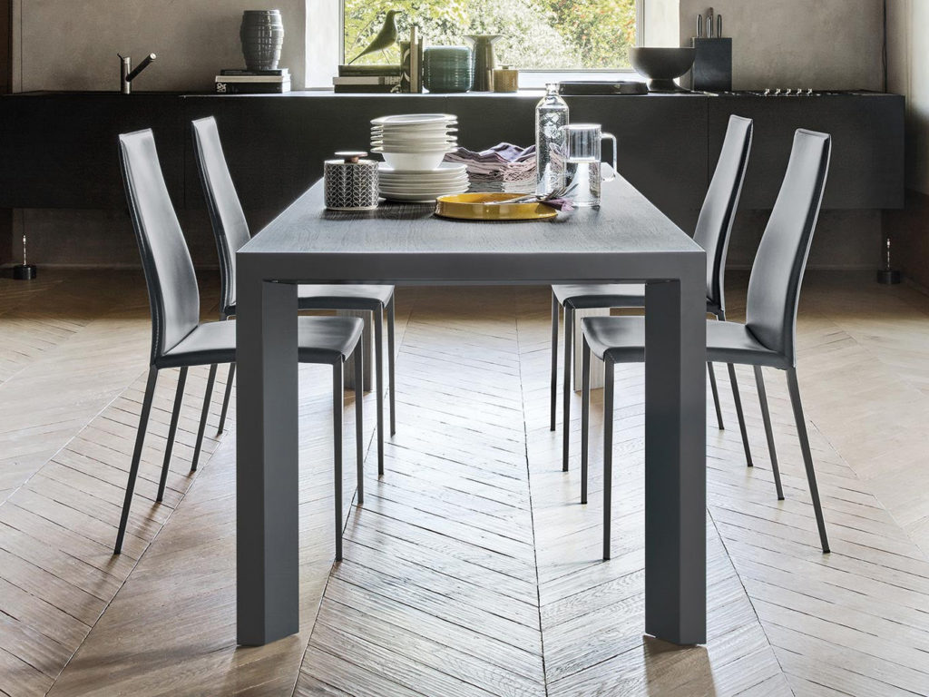 Calligaris Lam Dining Table Grey - Furnitalia | Contemporary Italian ...