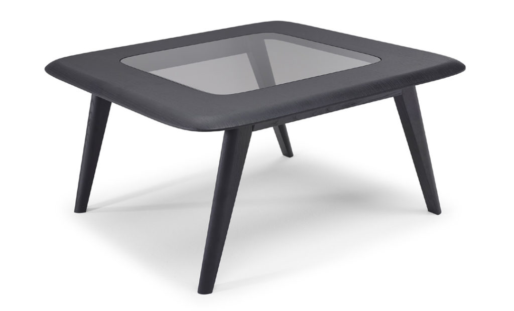 Natuzzi Editions Chianti Square Corner Table with Glass - Furnitalia ...