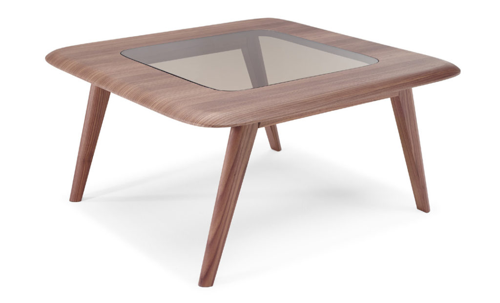 Natuzzi Editions Chianti Square Corner Table with Glass - Furnitalia ...