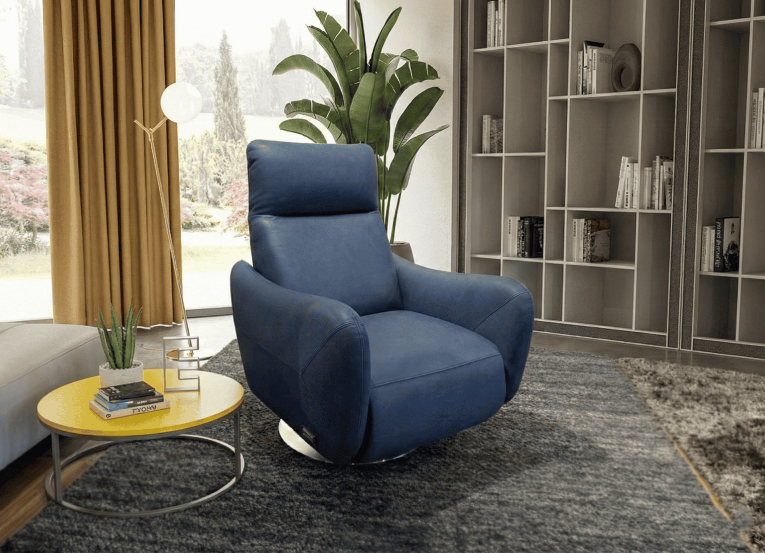 Estro Milano Rebecca Power Recliner - Furnitalia | Bold Design Meets ...