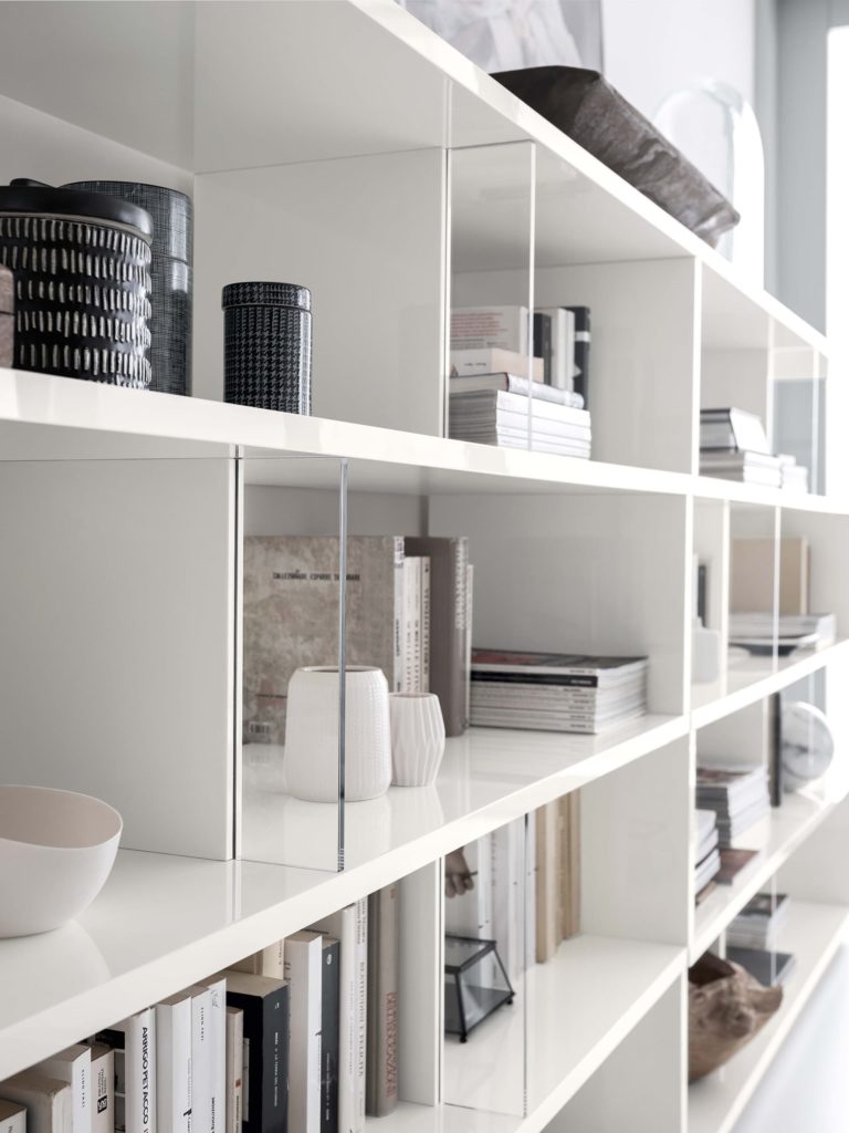 Alf Italia Artemide Bookcase - Furnitalia | Modular Italian Elegance ...