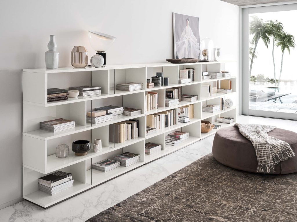 Alf Italia Artemide Bookcase - Furnitalia | Modular Italian Elegance ...