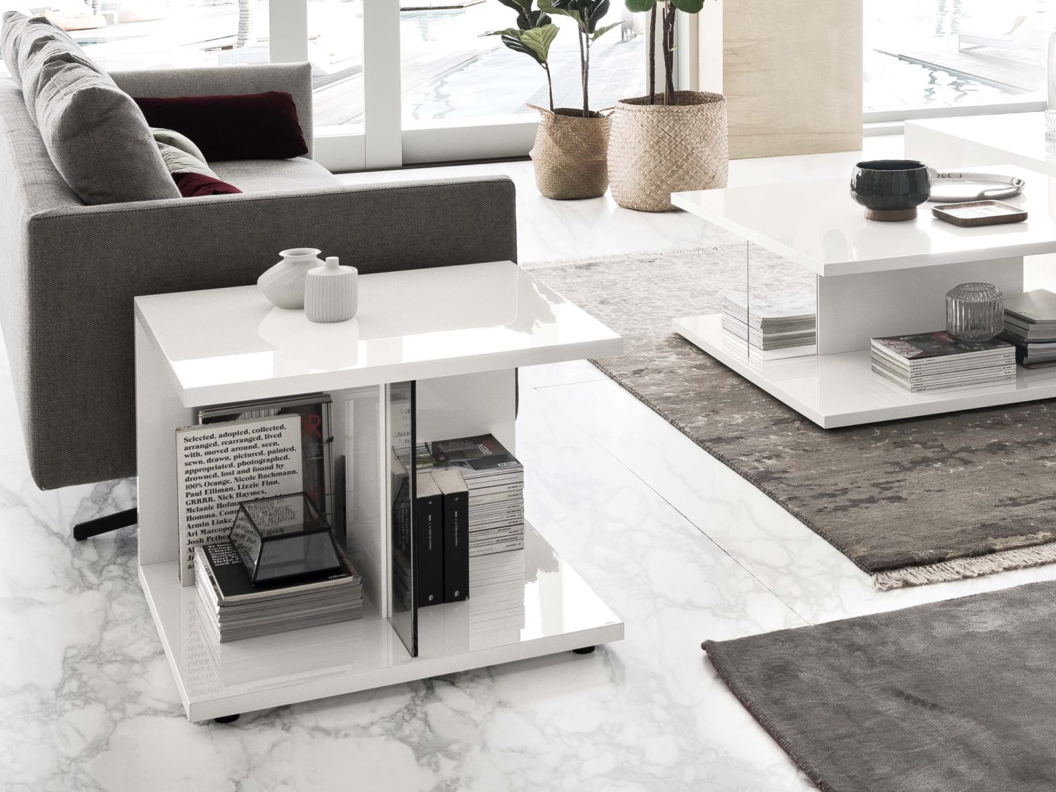 Alf Italia Artemide Lamp Table - Furnitalia | Compact Elegance in High ...