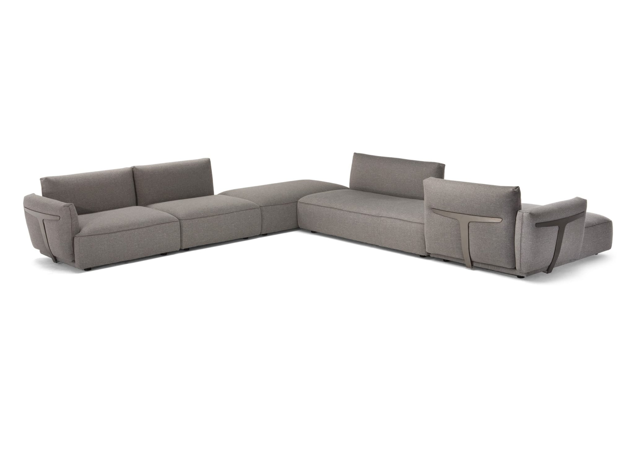 Natuzzi Italia Herman Sectional - Furnitalia | Sculptural Modular ...