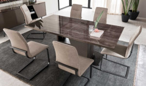 Alf Italia Frida 8pc Dining Set - Furnitalia | Contemporary Italian ...