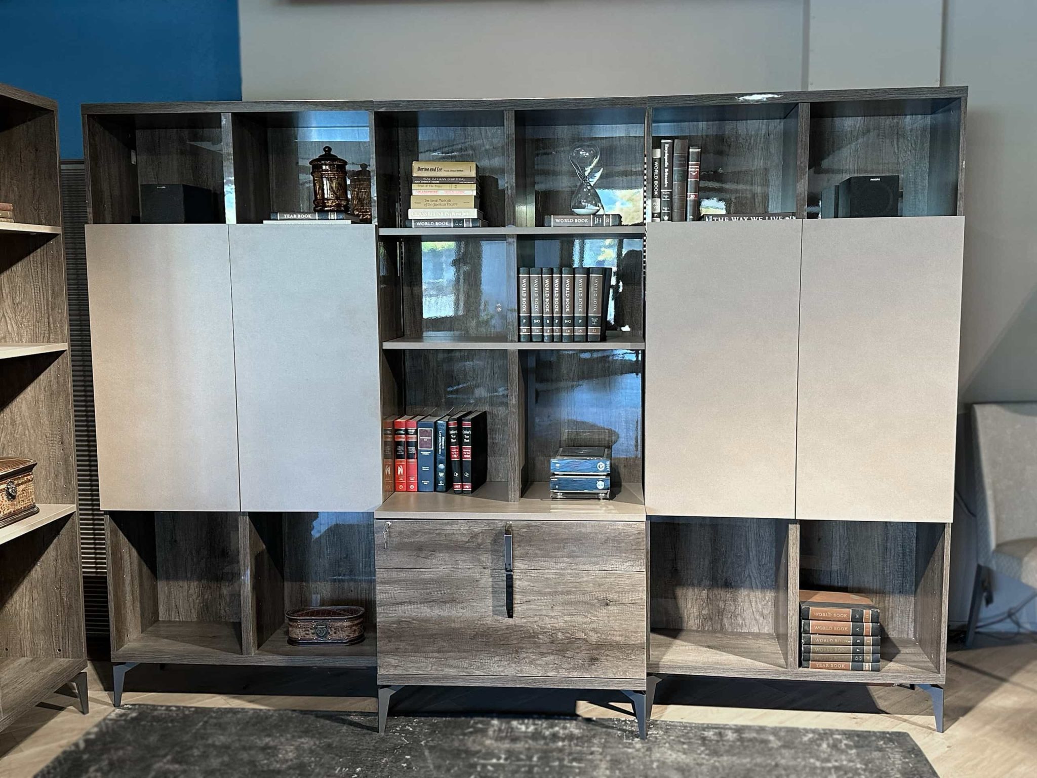 Alf Italia Matera 3pc Office Set - Furnitalia | Contemporary Italian ...