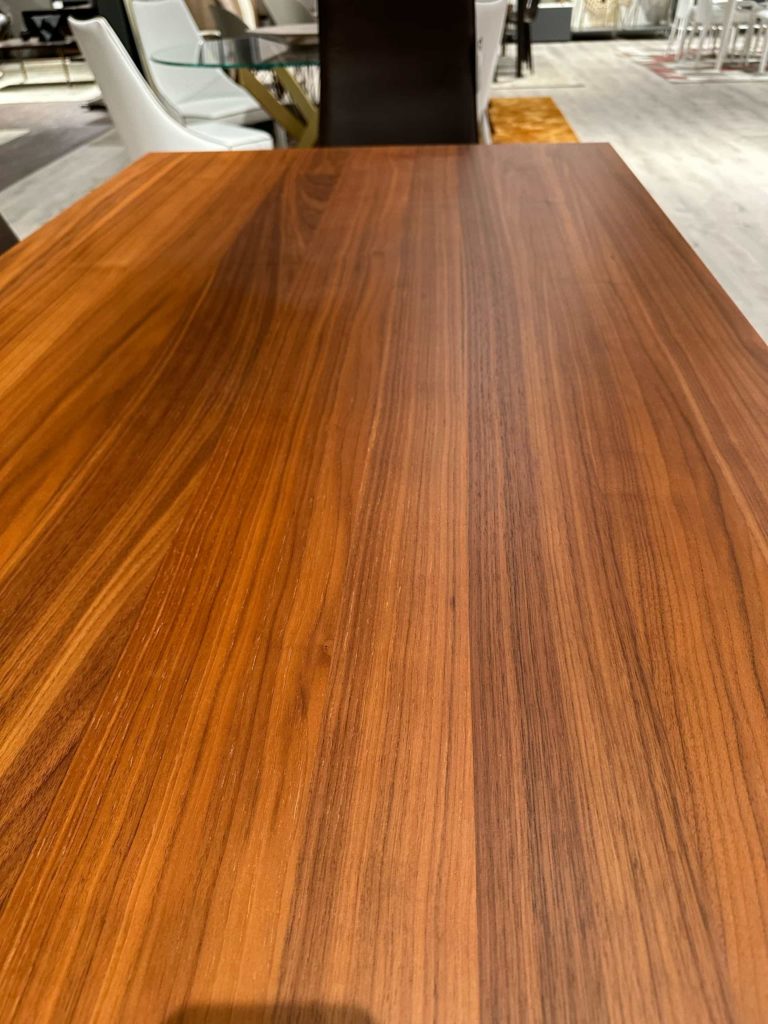 Calligaris Omnia Dining Table Walnut - Furnitalia | Contemporary ...