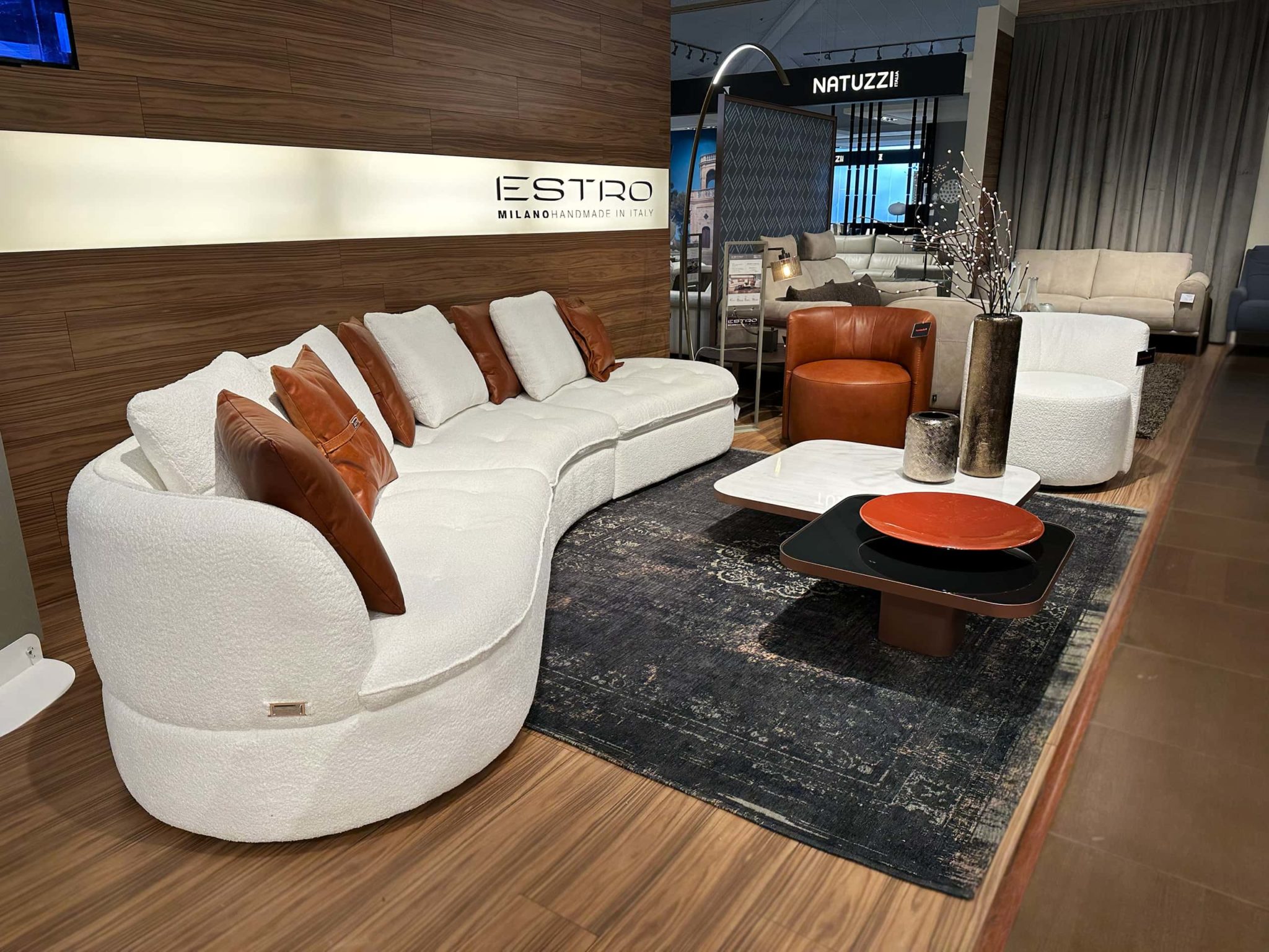 Estro Milano Vela 3PC Sectional White - Furnitalia | Contemporary Italian Furniture Showroom