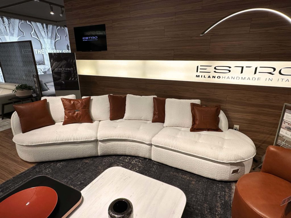 Estro Milano Vela 3PC Sectional White - Furnitalia | Contemporary Italian Furniture Showroom