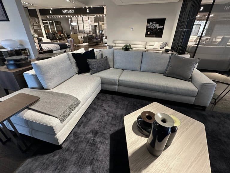 Natuzzi Italia Leaf Sectional 3pc - Furnitalia | Sculptural Versatility ...