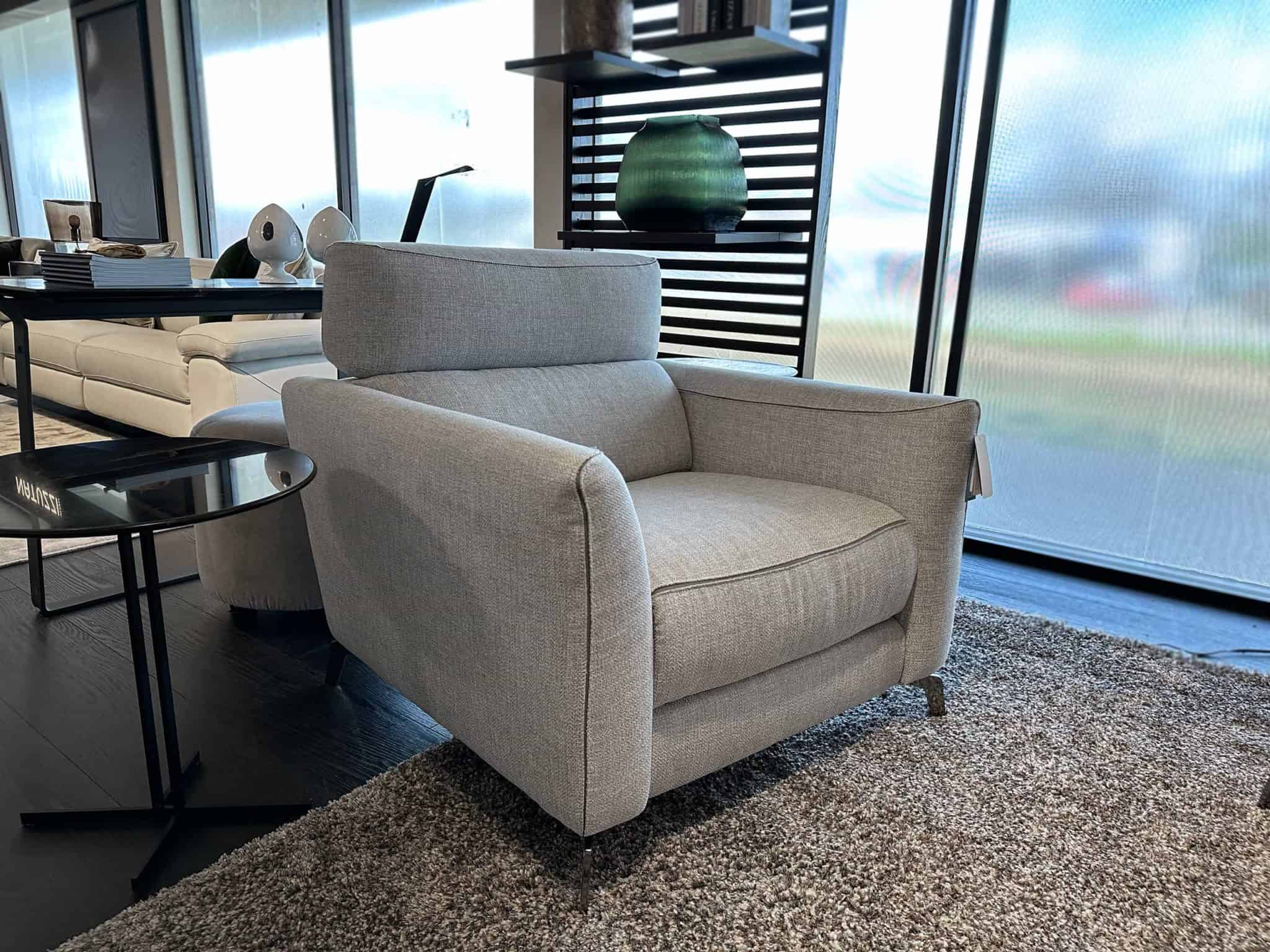 Natuzzi Italia Stan Power Reclining Armchair - Furnitalia | Bold ...