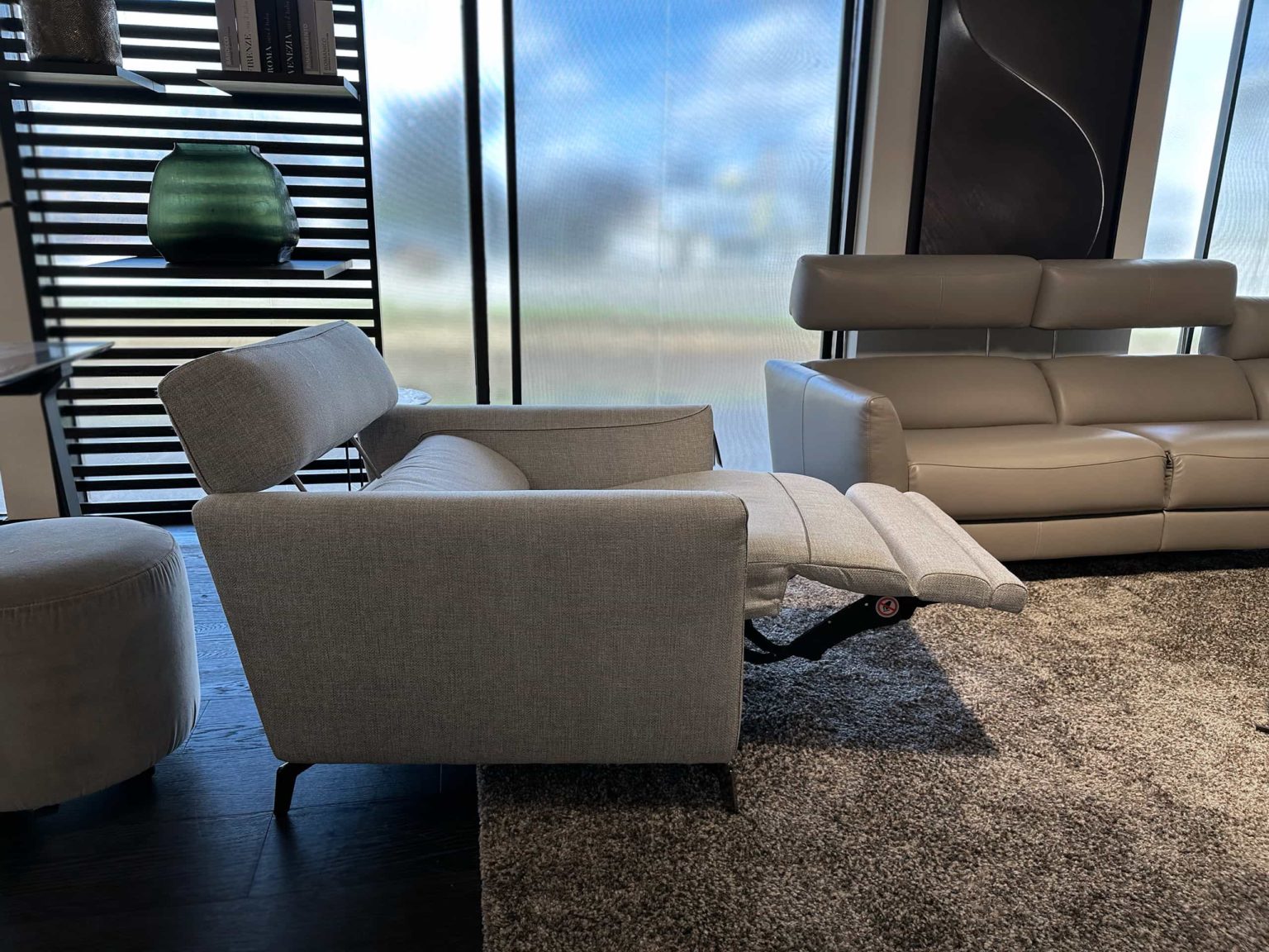 Natuzzi Italia Stan Power Reclining Armchair - Furnitalia | Bold ...