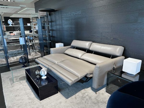 Natuzzi Italia Stan Sofa Grey - Furnitalia | Contemporary Italian ...