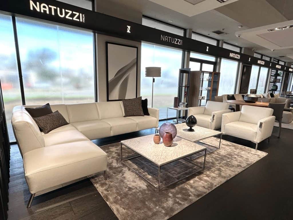 Natuzzi Italia Tratto Armchair - Furnitalia | Sleek Urban Elegance