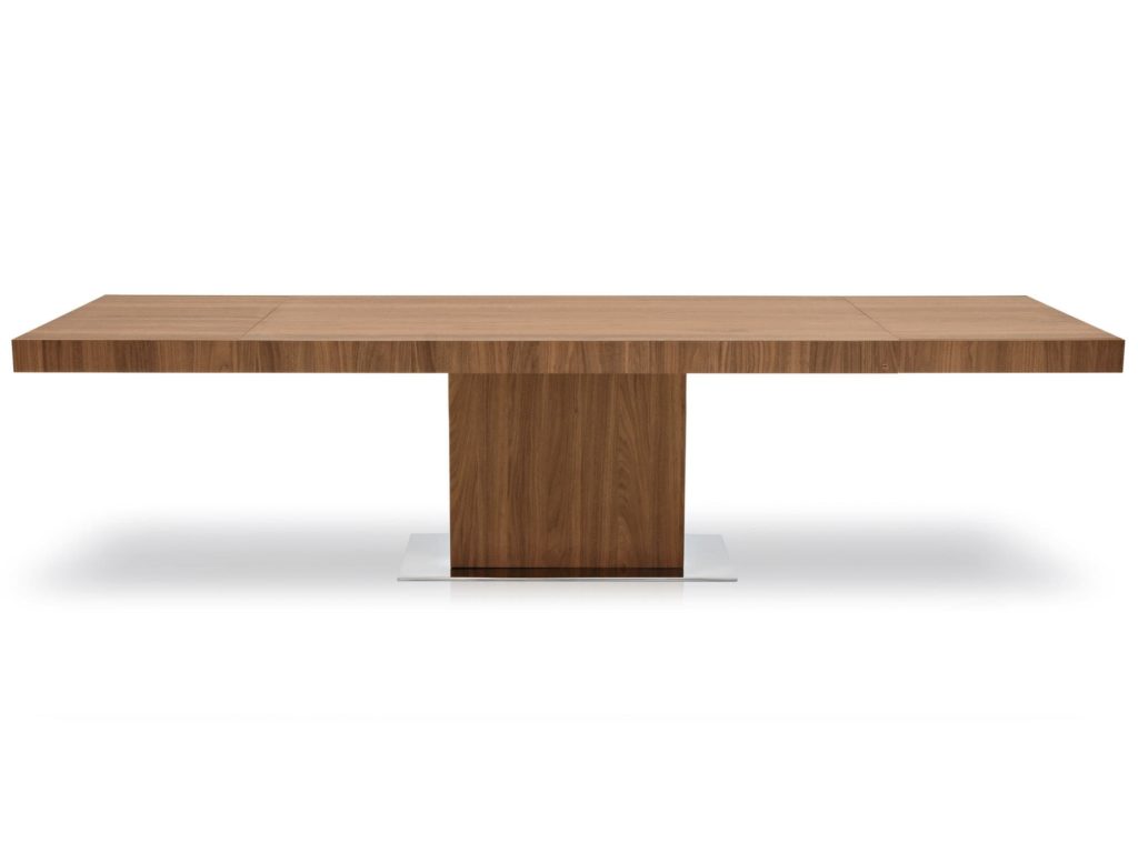 Calligaris Park Wood Extendable Dining Table Walnut - Furnitalia ...