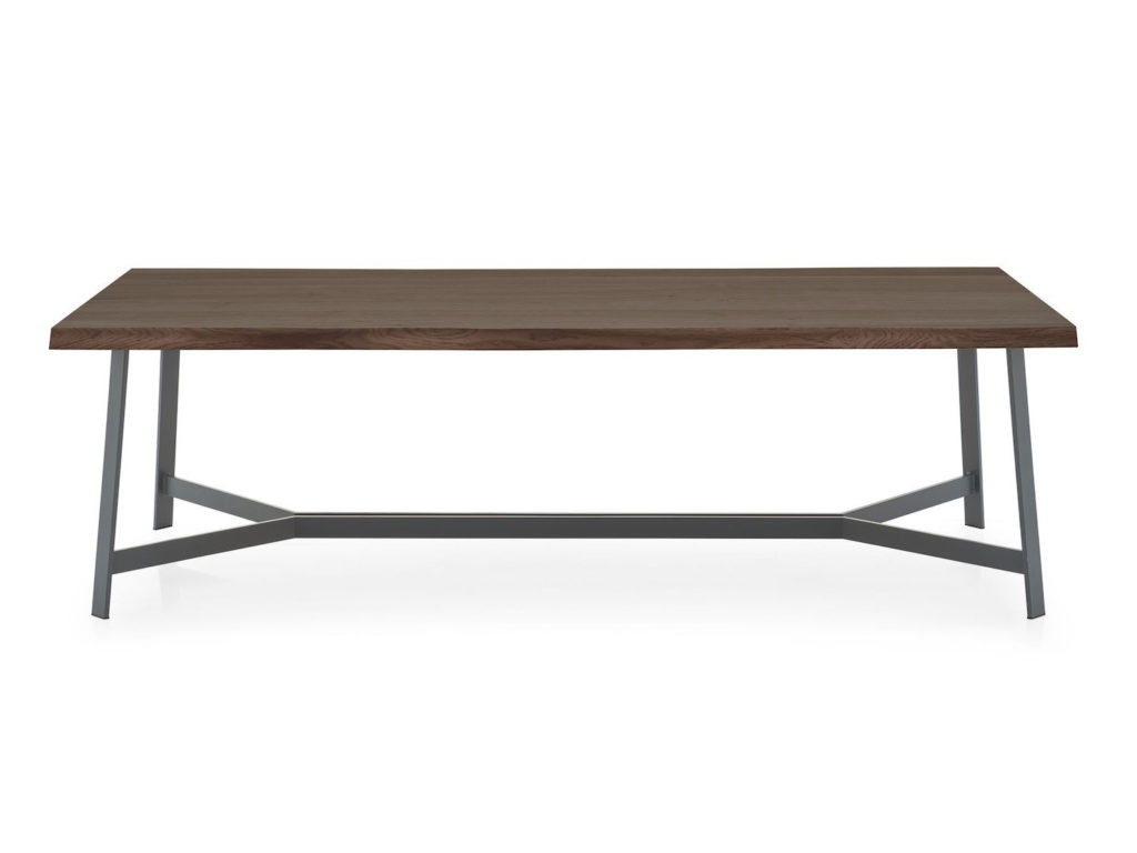 Calligaris Status Dining Table Dark Oak - Furnitalia | Contemporary ...