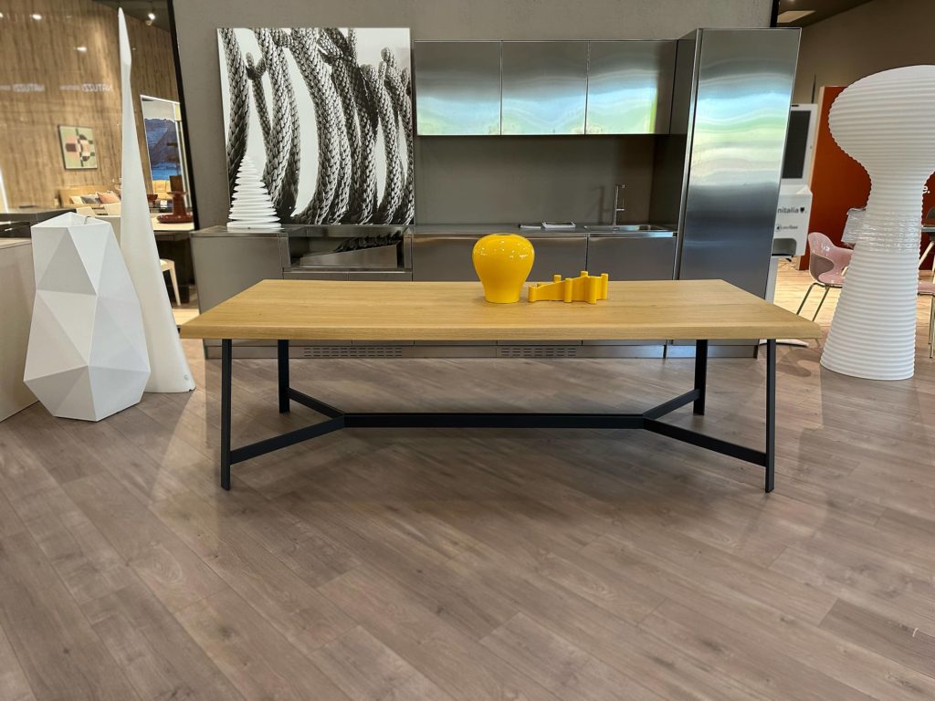 Calligaris Status Dining Table Natural Oak - Furnitalia | Contemporary ...