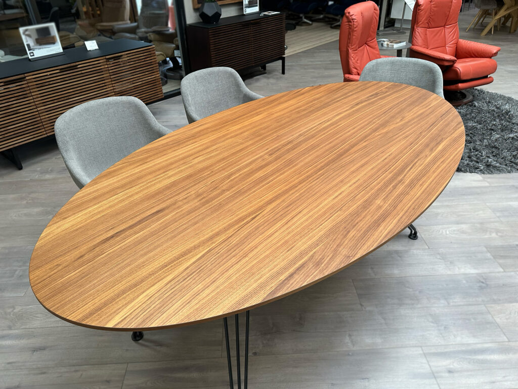 Bontempi Sander Dining Table Walnut - Furnitalia | Contemporary Italian ...