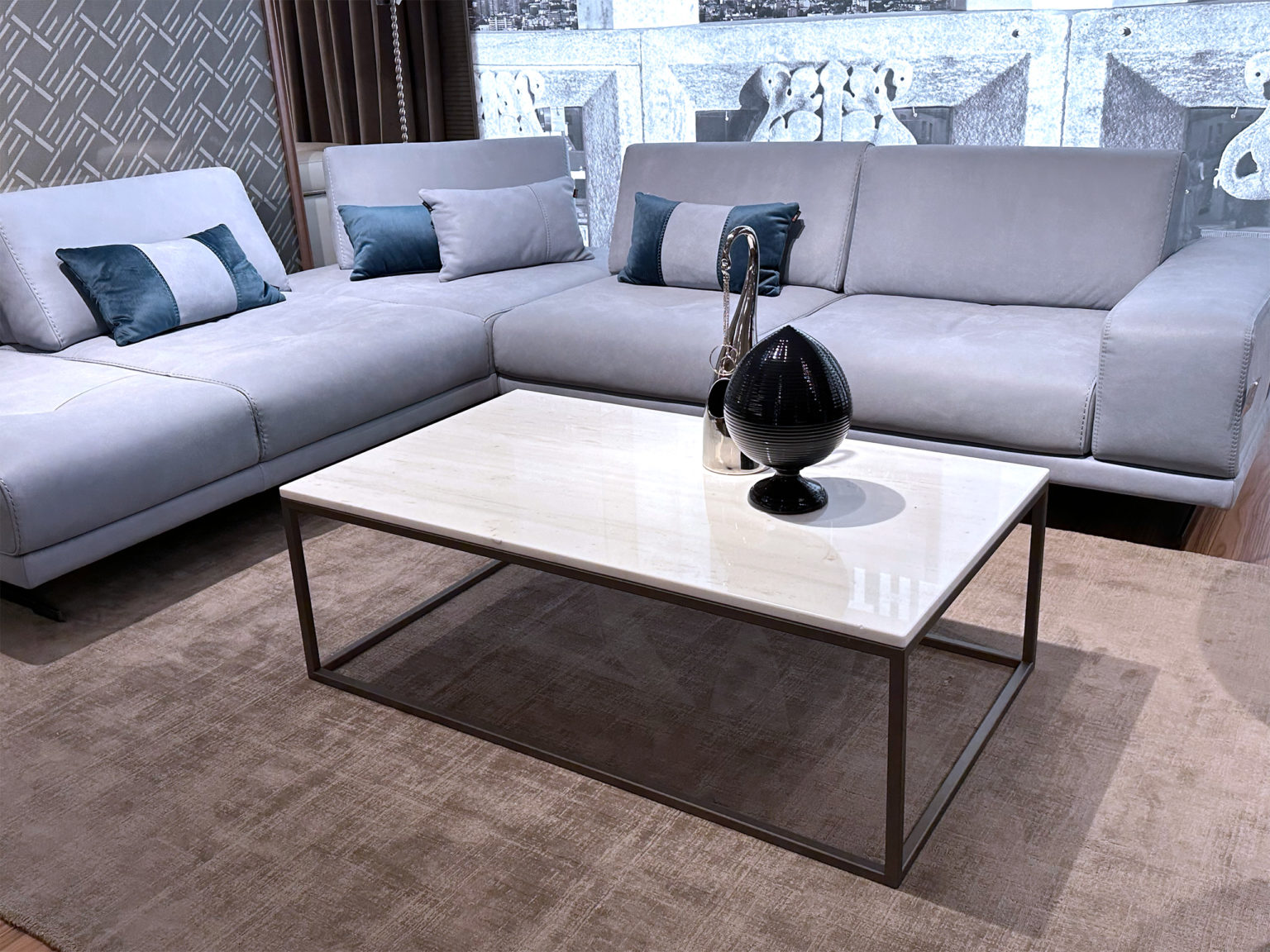Estro Milano Amy Coffee Table White Marble - Furnitalia | Refined ...
