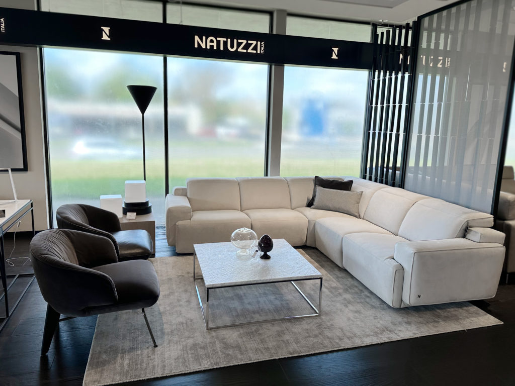 Natuzzi iago sofa store