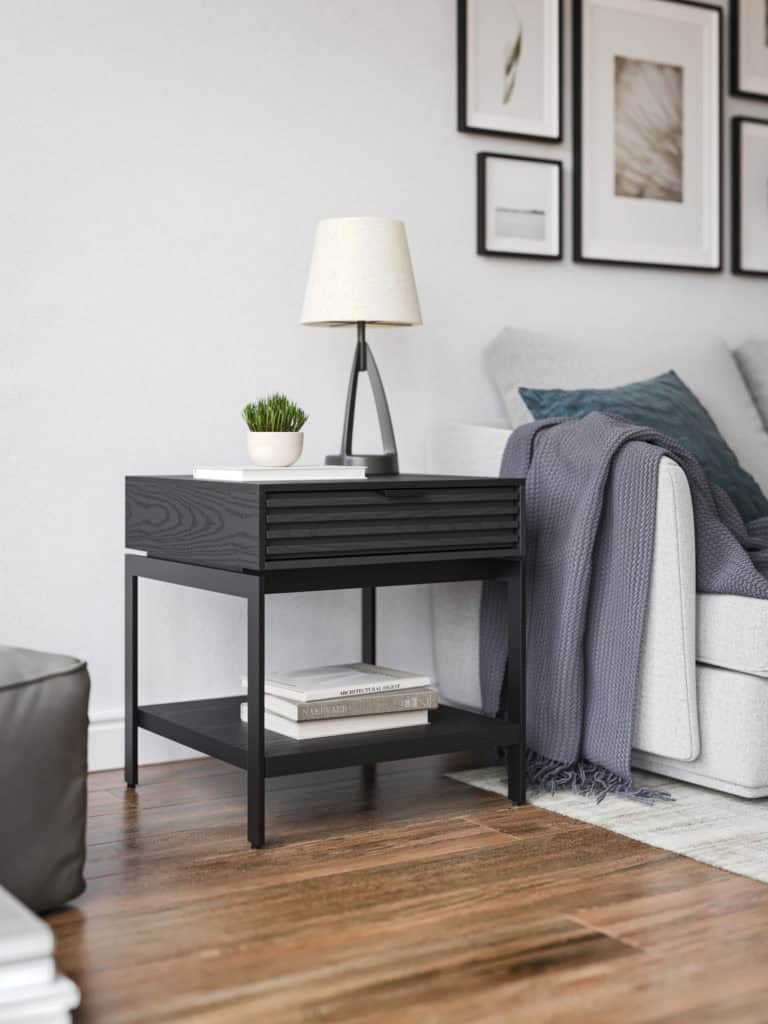 BDI Cora End Table - Furnitalia | Contemporary Italian Furniture Showroom